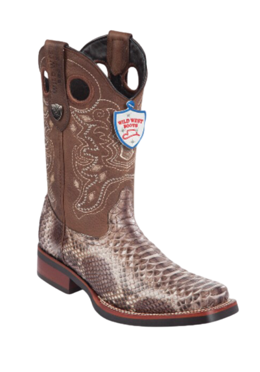 Botas de Pitón Original Horma Ranchero Wild West – ParaHombreUSA