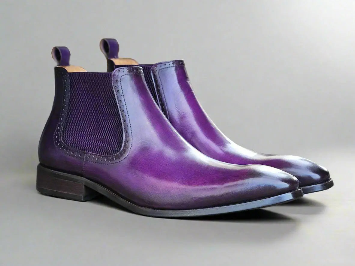 Hand Burnished Chelsea Boots – ParaHombreUSA