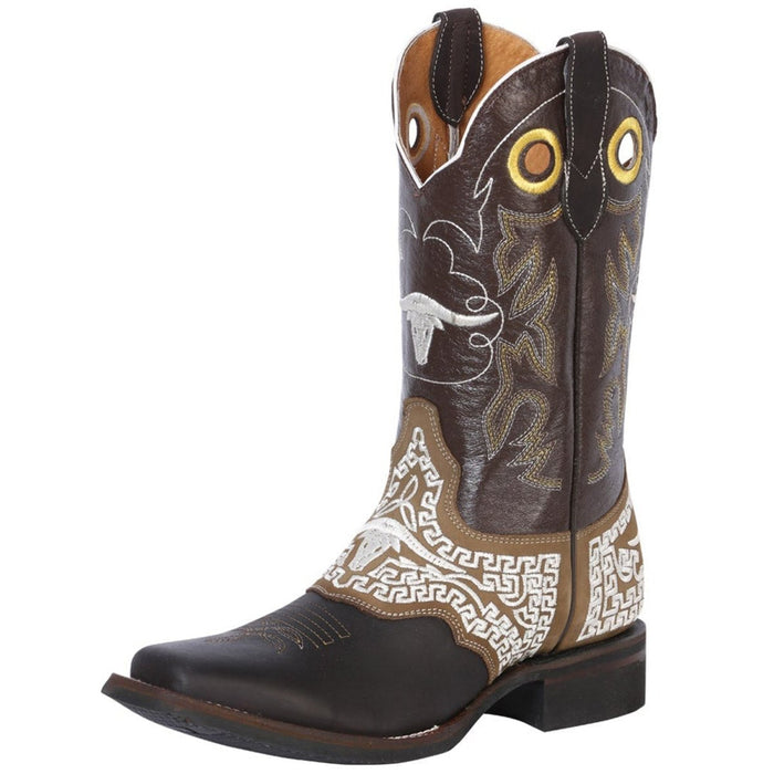 Botas Vaqueras de Cuero Crazy Original Horma Rodeo GEN – ParaHombreUSA