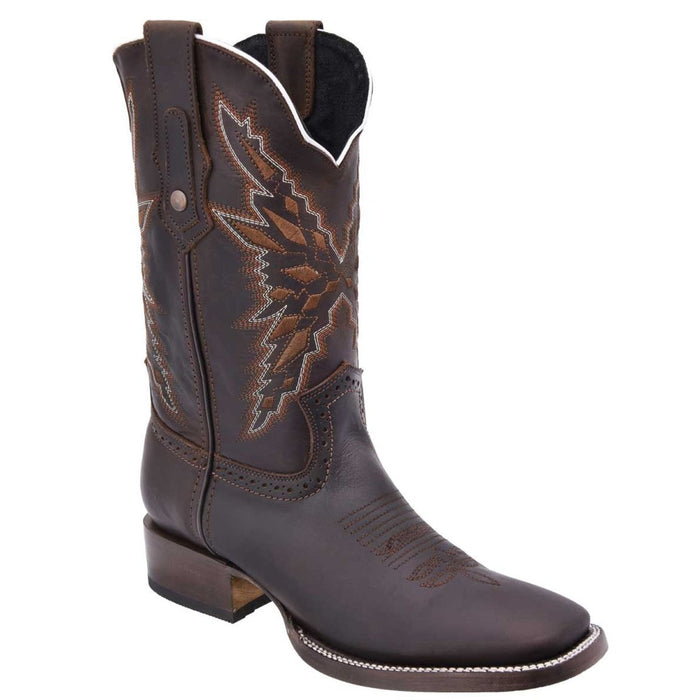 Botas Vaqueras de Cuero Crazy Original Horma Rodeo WD – parahombreusa