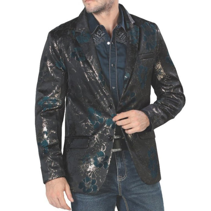 Saco Vaquero para Hombre (Linea Roberto Tapia) Color Azul y Negro LAM ...
