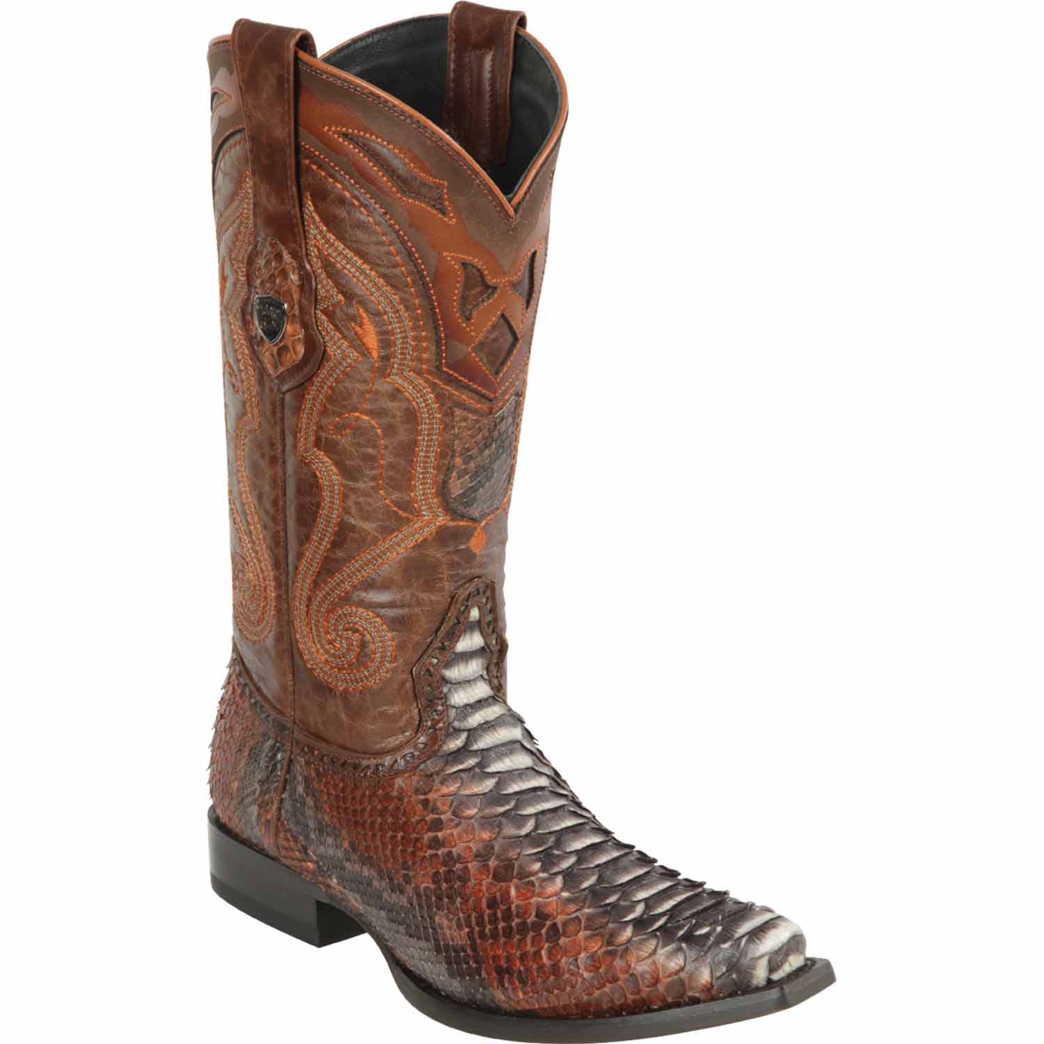 Men's Wild West Python Skin Snip Toe Boots 29457 – ParaHombreUSA